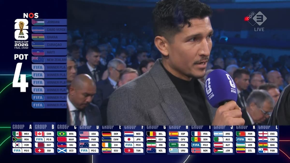 Teruglezen: zo verliep de WK-loting voor onder andere Oranje en Curaçao